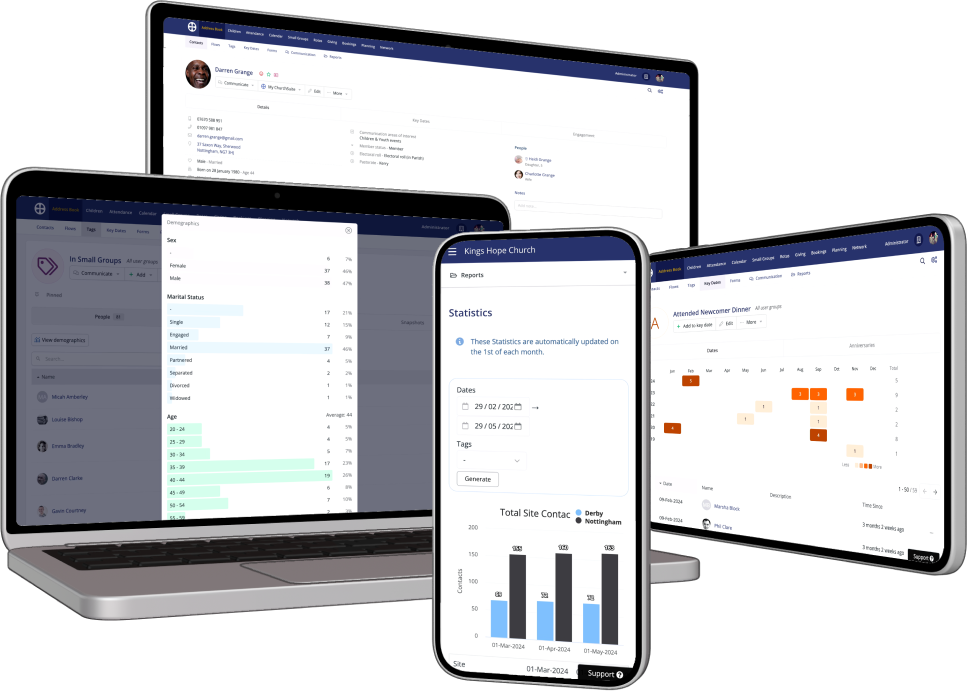Address Book — ChurchSuite
